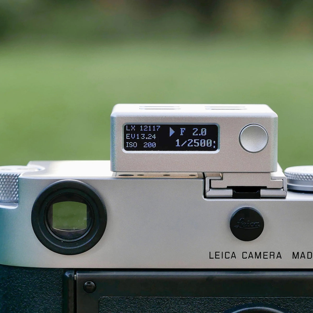 KEKS KMO2 External Hotshoe / Coldshoe Mount Light Meter- Chrome ...