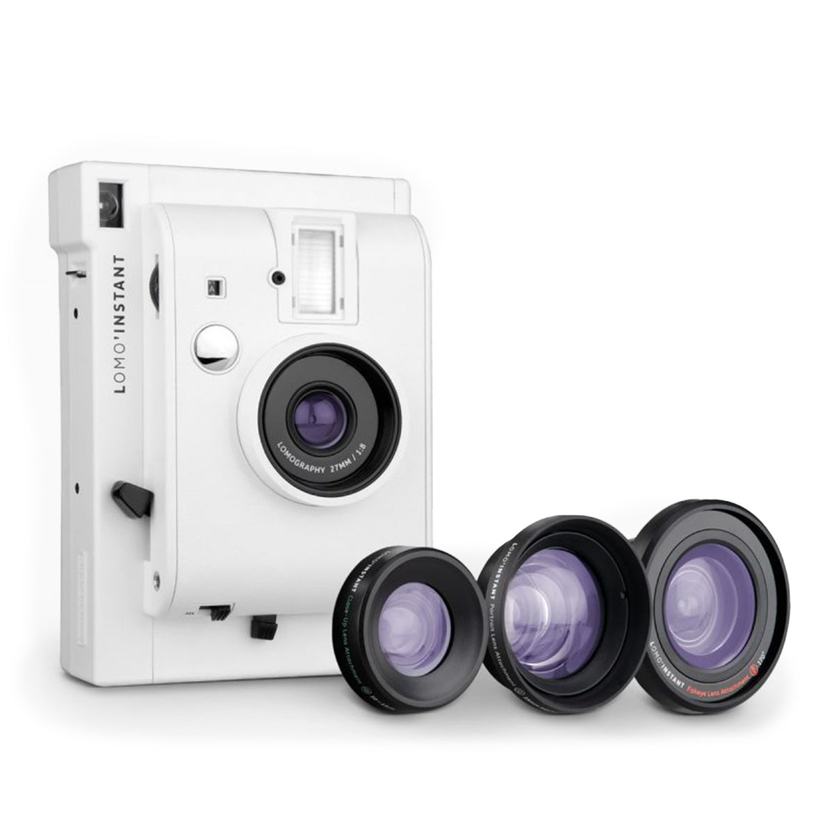 Lomography Lomo'Instant Camera & Lenses - White Edition – Austin Camera