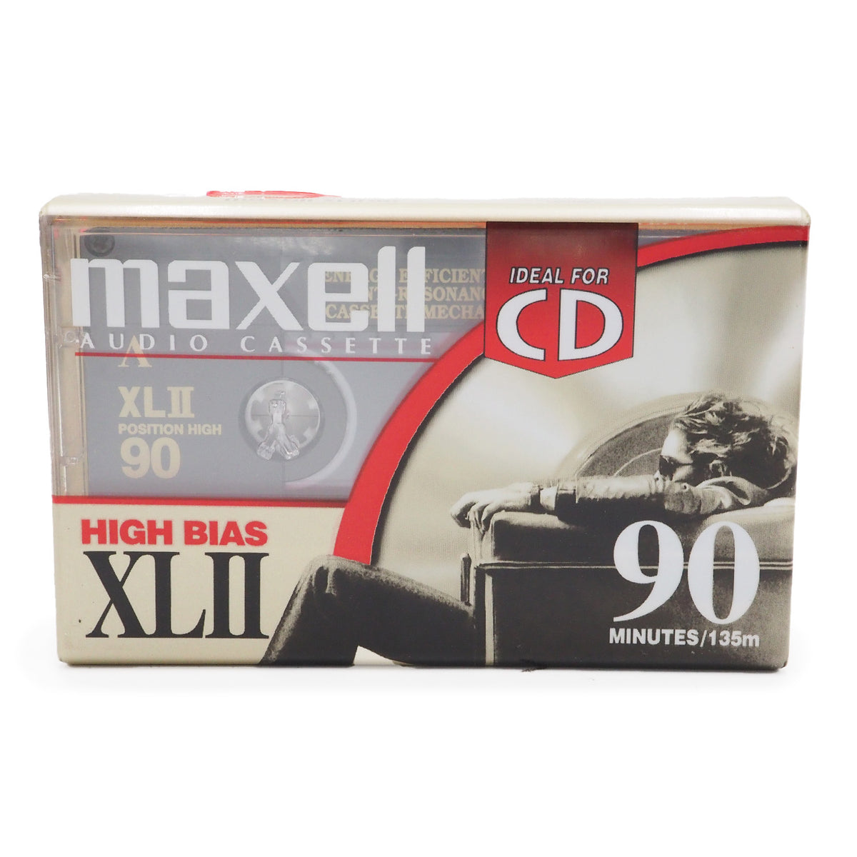 Maxwell 90 min High Bias XLII Audio Cassette – Austin Camera