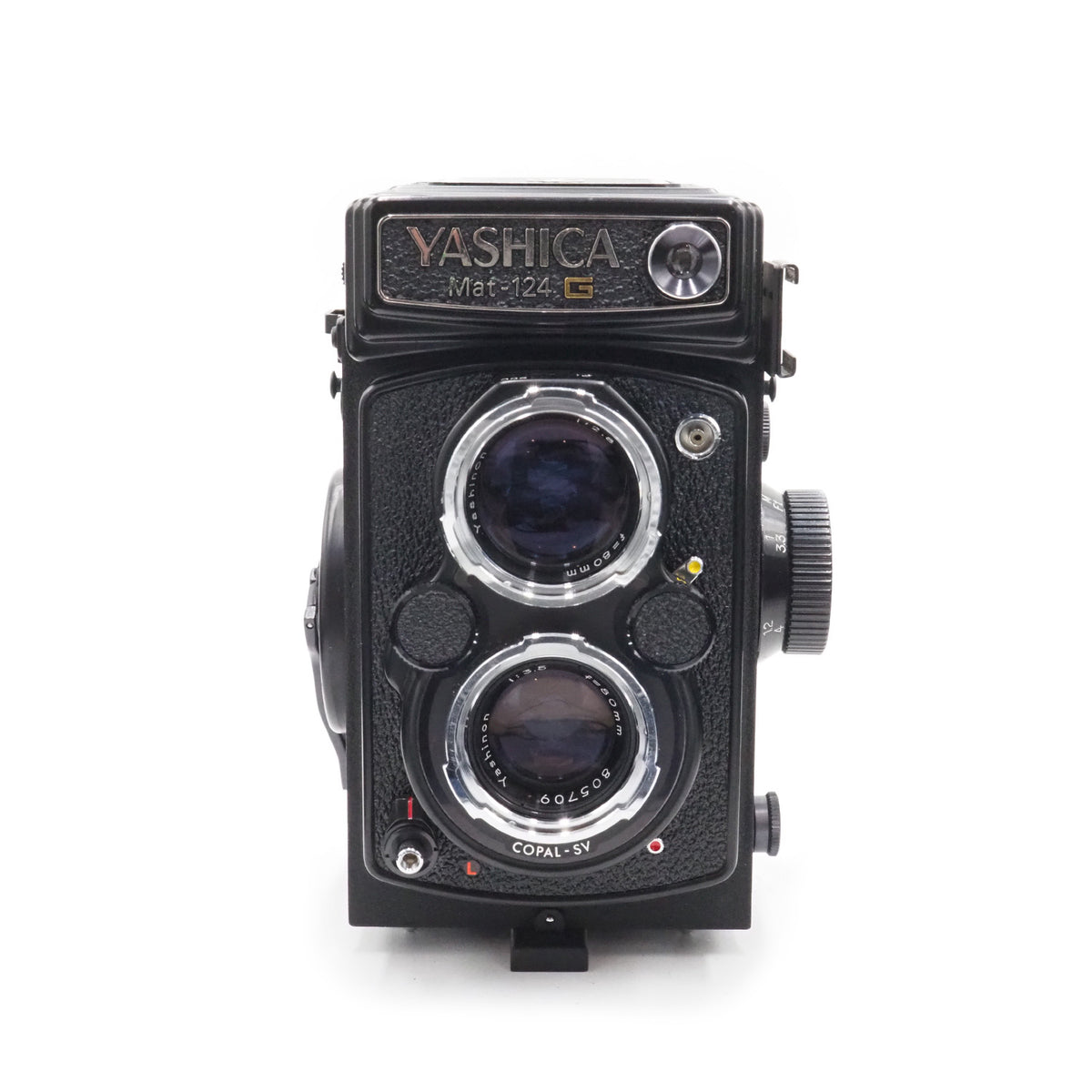 Yashica Mat-124G with Yashinon 80mm F2.8/3.5 Lenses – Austin Camera